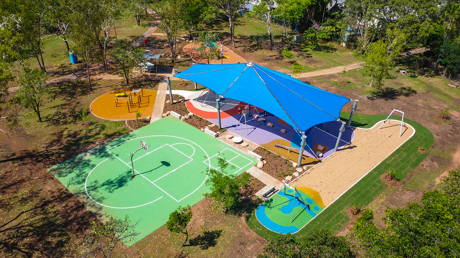 Tiverton Park, Palmerston - NT Shade Play & Rubber