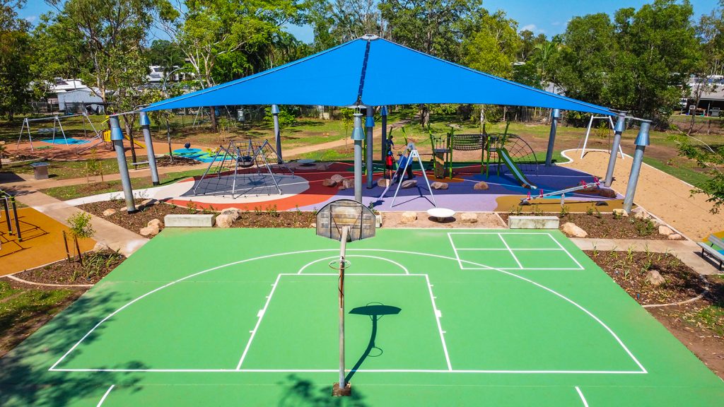 Tiverton Park, Palmerston - NT Shade Play & Rubber